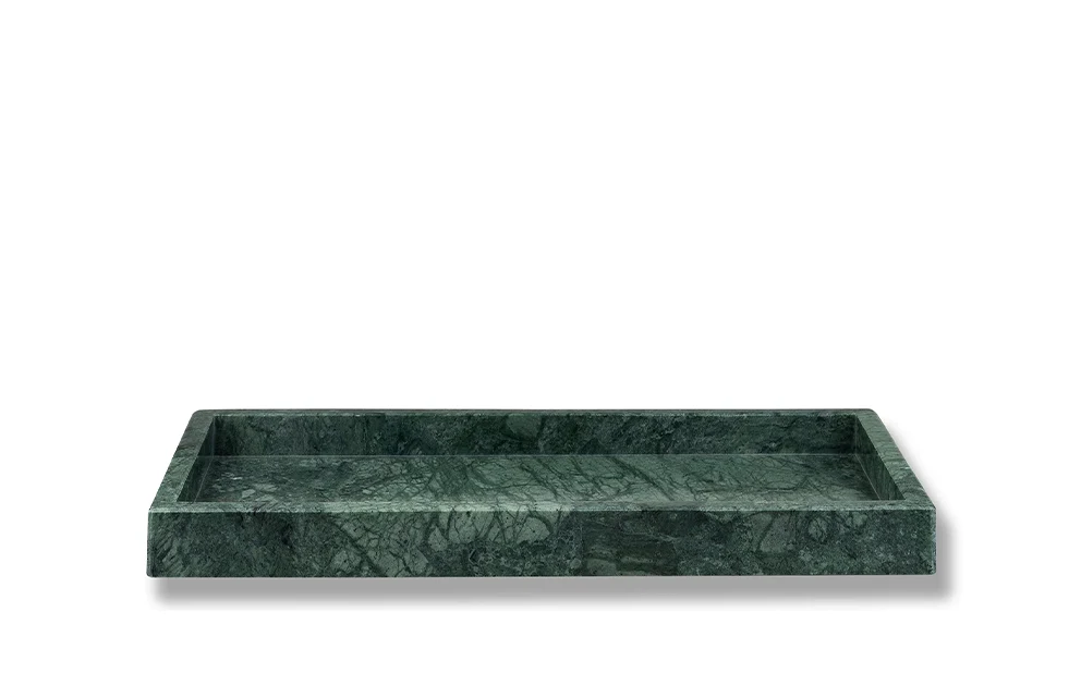 Marble Deco Tray Bricka Dark Forest - Miljögården